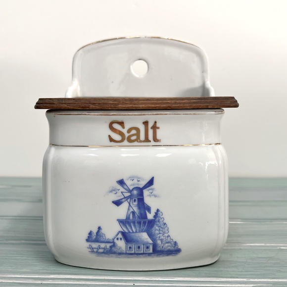 Vintage | Kitchen | Mid Century Salt Cellar Bavarian Porcelain | Poshmark